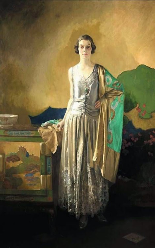 Art et glam: James Durden, ses peintures des années 20, les années Folles