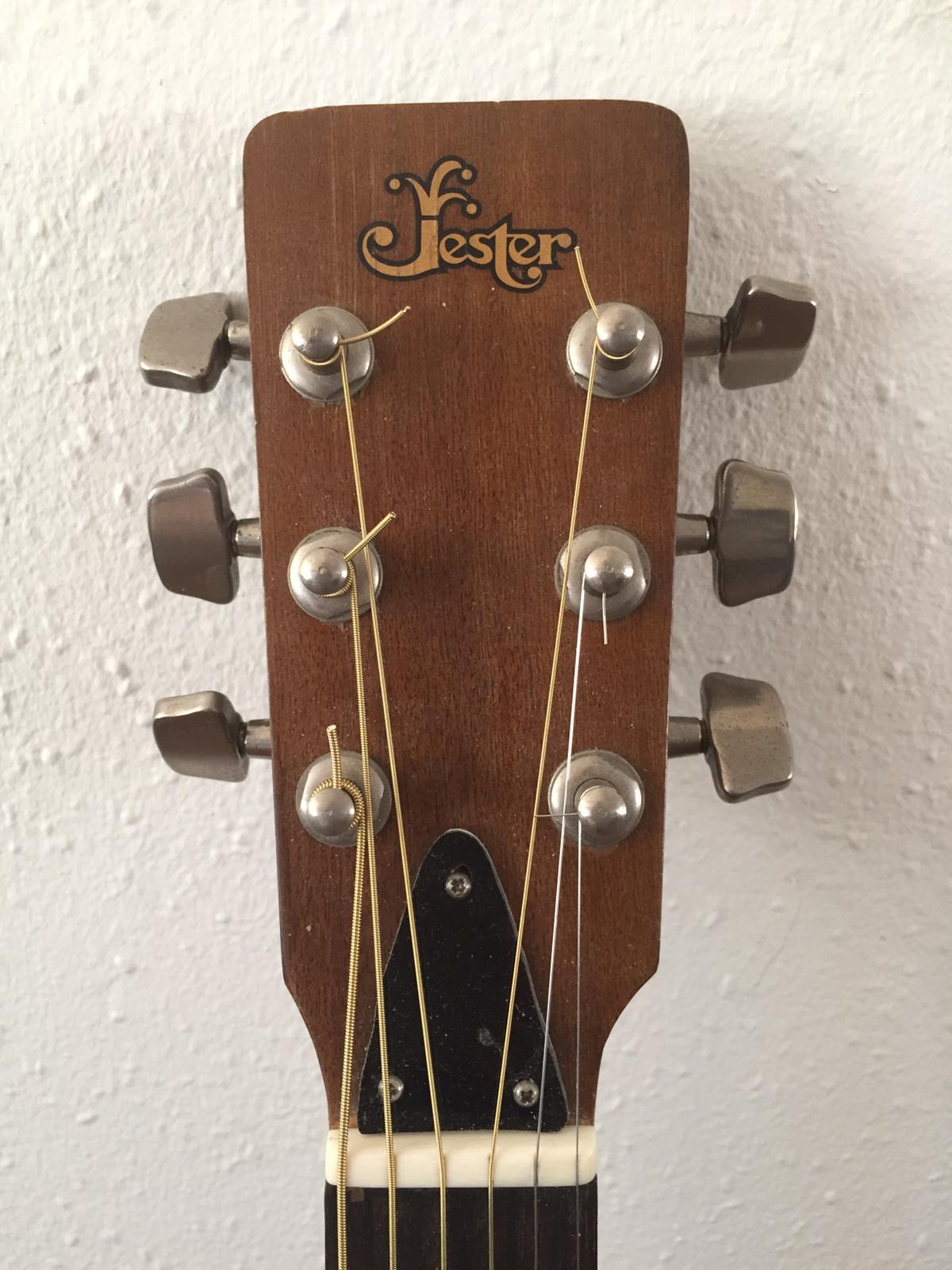 Alfesta en Alpha Gitaren: Jester guitar