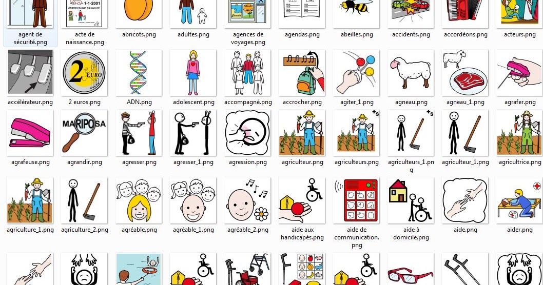 Les excellents pictogrammes du site Arasaac - Ressources pour l'école