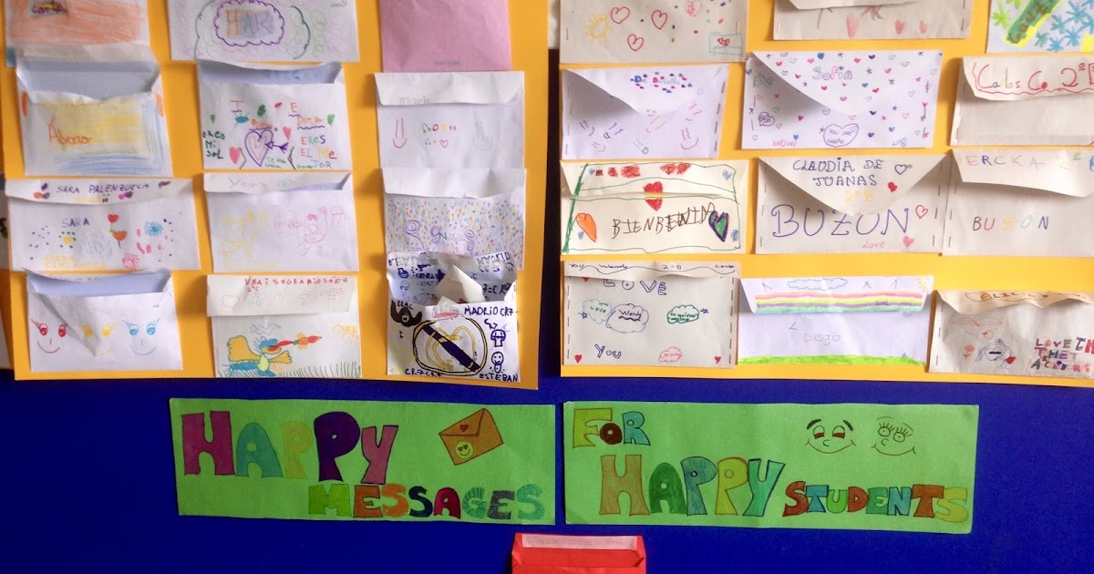 Once upon a time... a Wonderful English class!: Happy messages, for ...