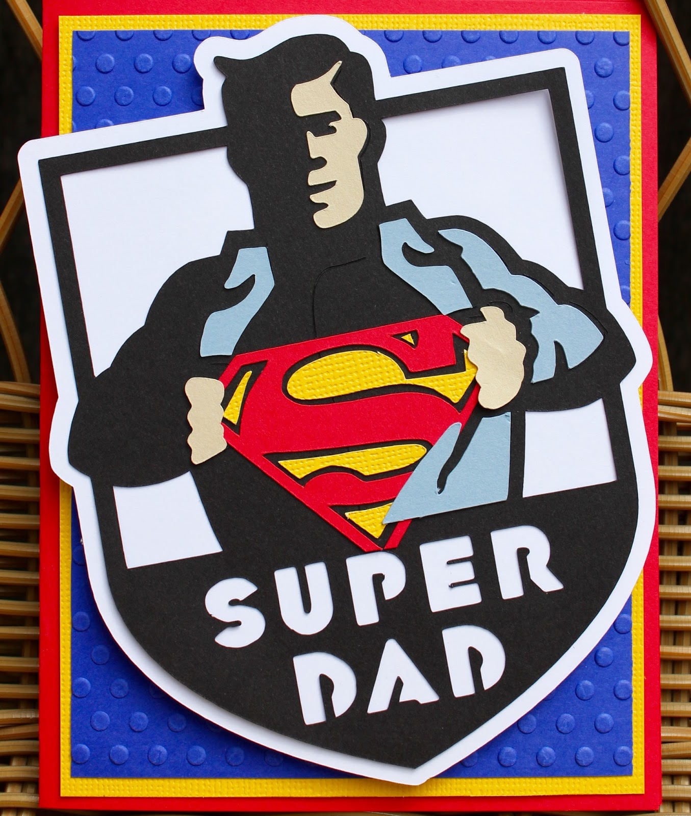The Cropping Canuck: Superdad Father's Day card