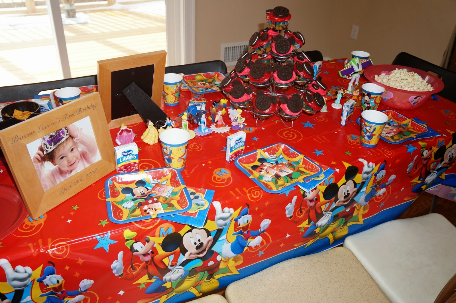 Evan and Lauren's Cool Blog: 2/16/14: Disney Side At Home Celebration Fun