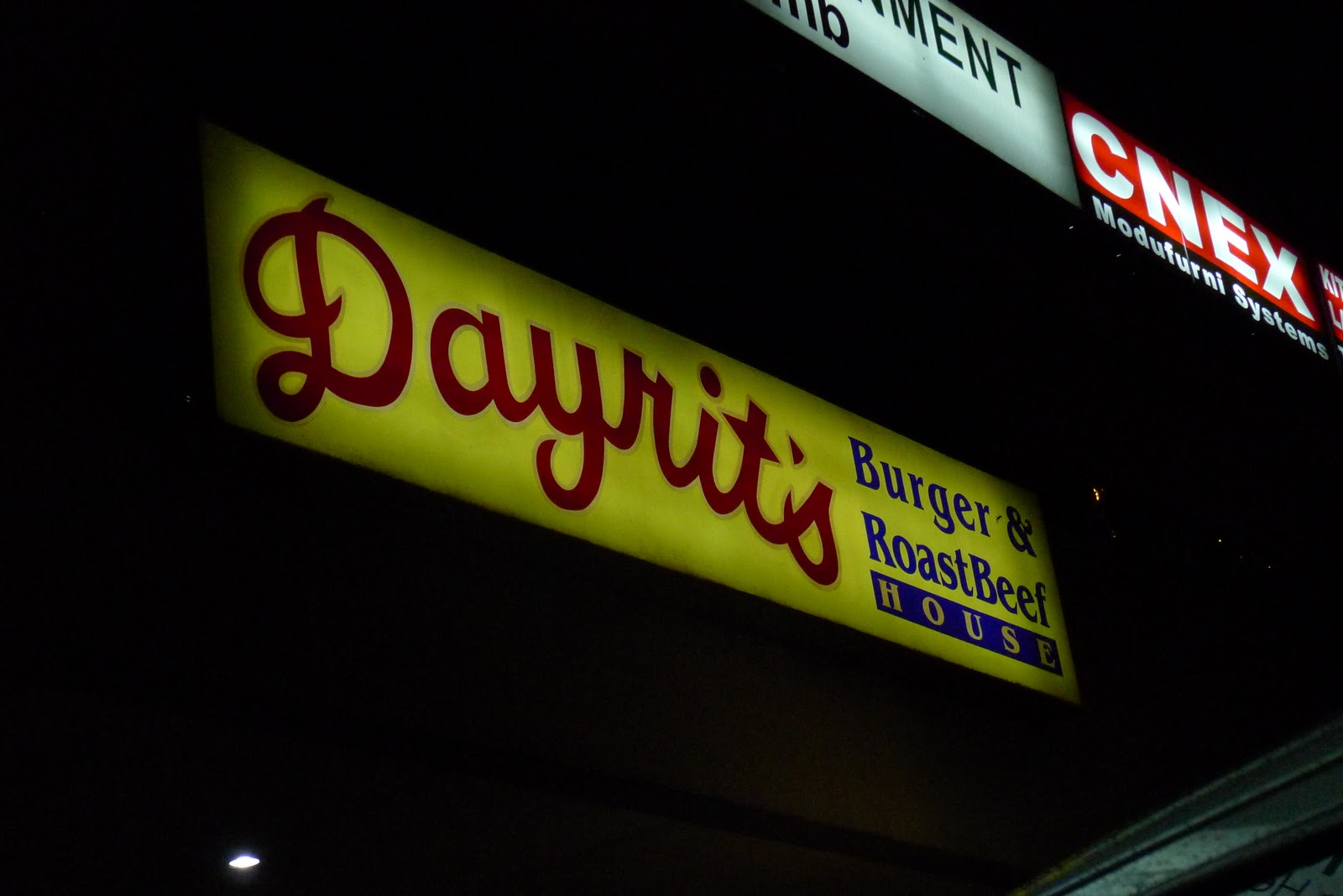 Roam-a-holic: Family Dinner at Dayrit's Burger and Roast Beef House