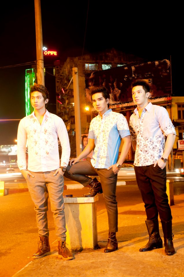 M y a n m a r H u n k s: Wai Yan Myint and Aung Min Khant for Tharaphu magazine