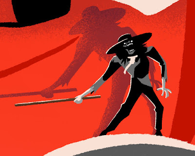 Ken Turner: Ken Turner - Alternative Art Poster #52: “OVER THE EDGE ...