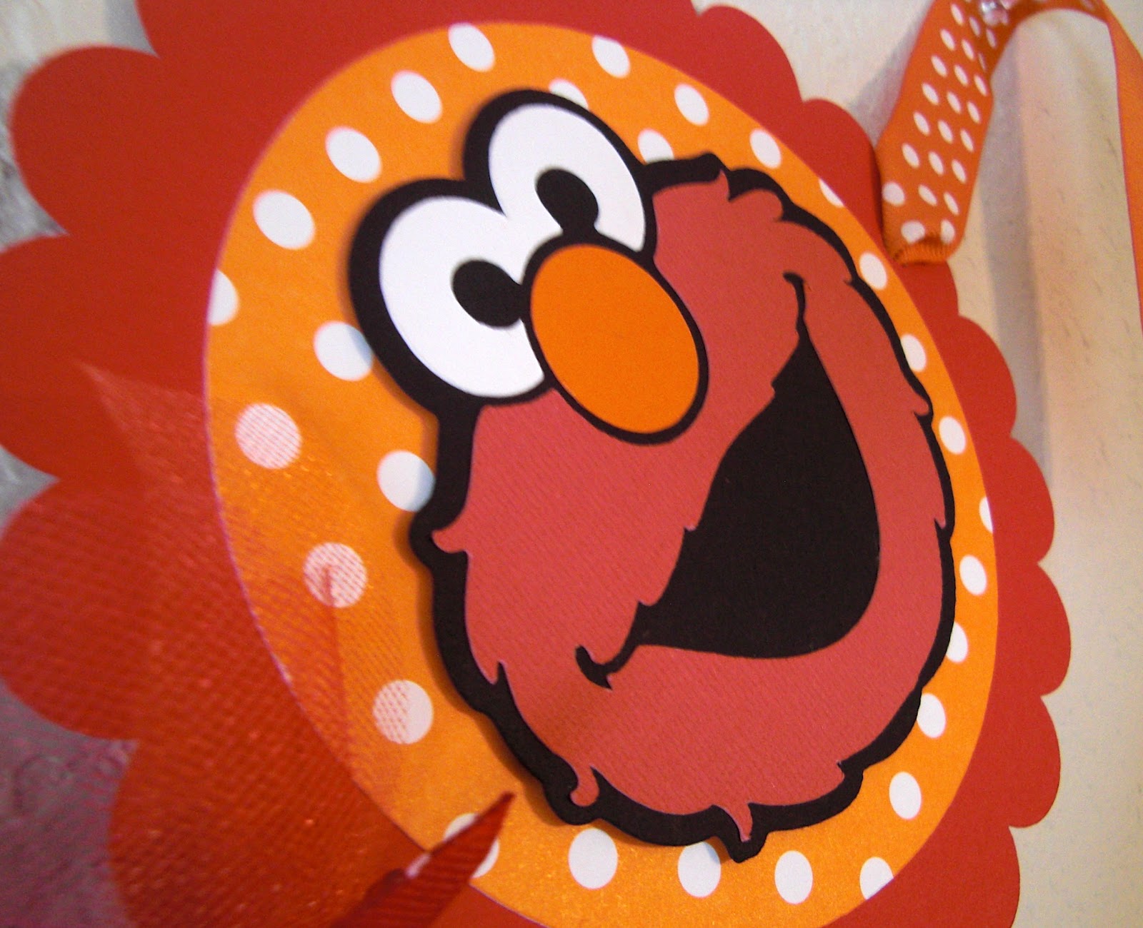 Mitzs Creations: New Elmo Party Items