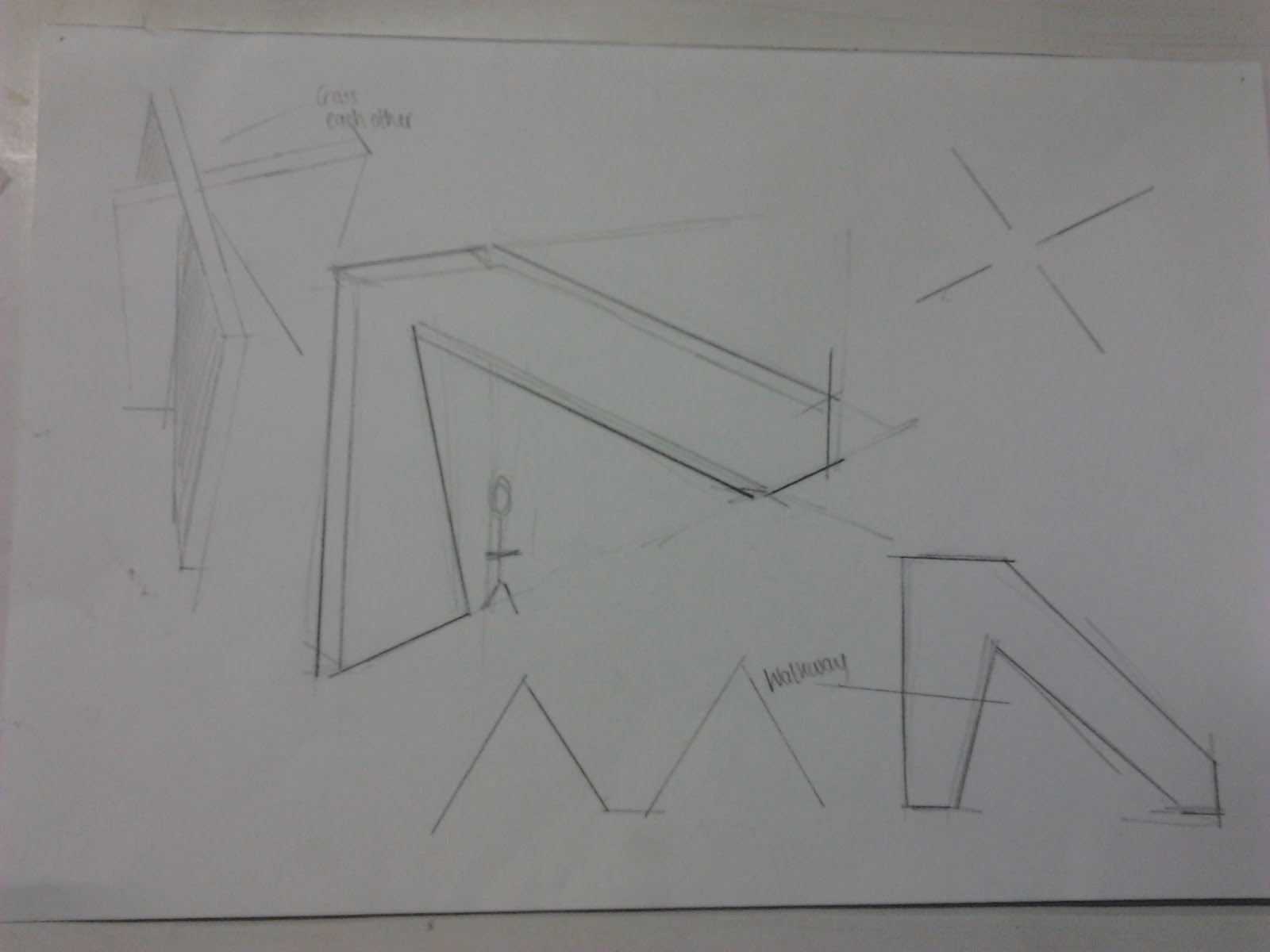 Art and Design Foundation: ongoing perspex model