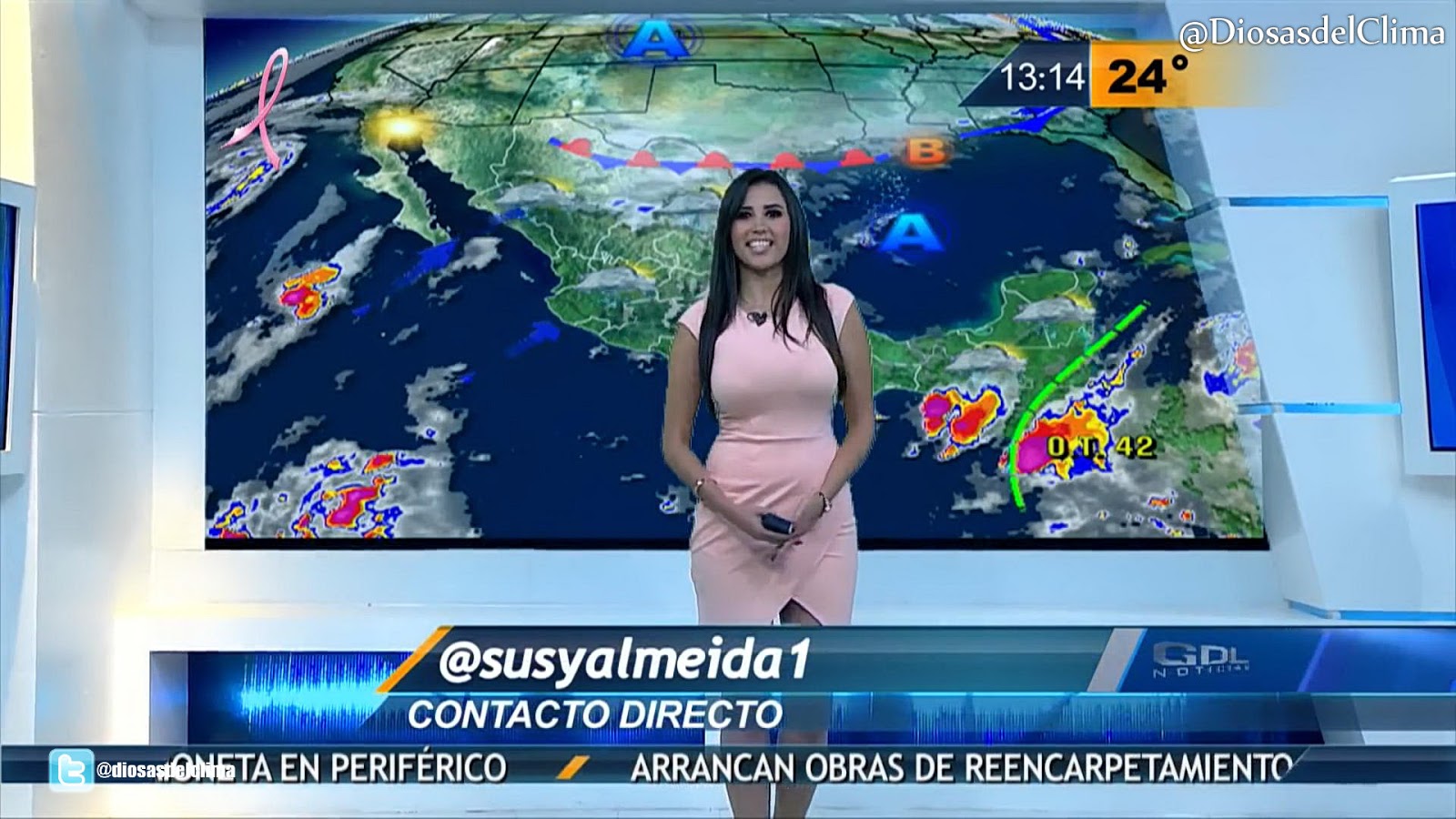 Las diosas del clima: Susana Almeida