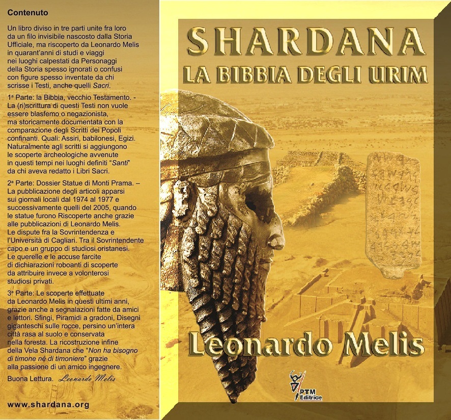 Shardana i Popoli del Mare (Leonardo Melis): SHARDANA LA BIBBIA degli URIM