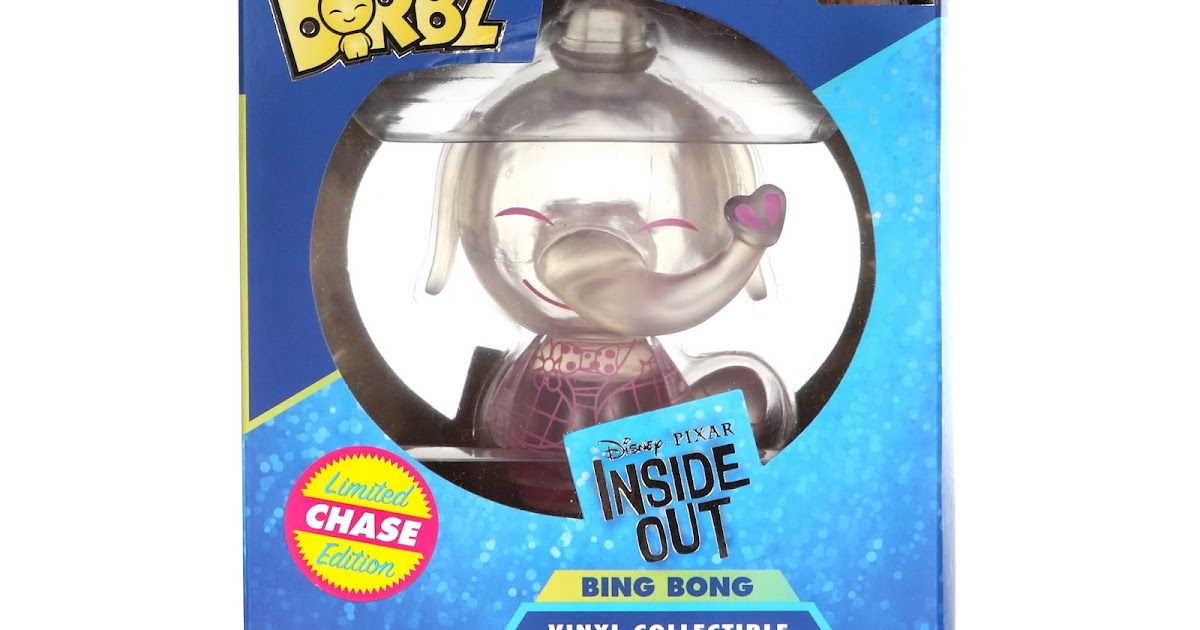 Dan the Pixar Fan: Inside Out: Bing Bong Dorbz (Clear "Limited Chase ...