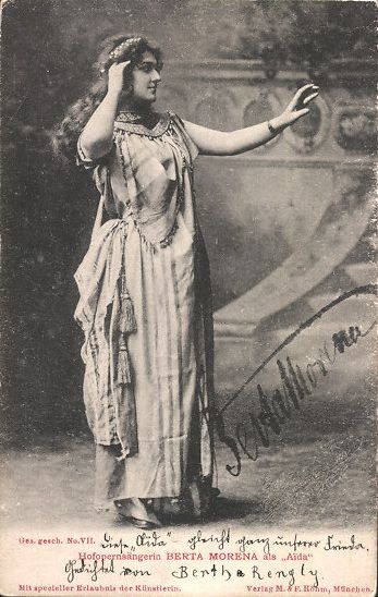 FORGOTTEN OPERA SINGERS : Berta Morena (Soprano) (Mannheim, Germany ...