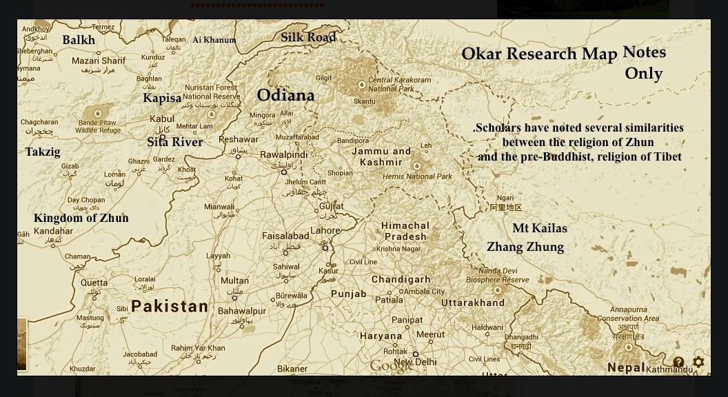 Okar Research: The Kingdom of Zhun and Takzig/Tibetan Bon