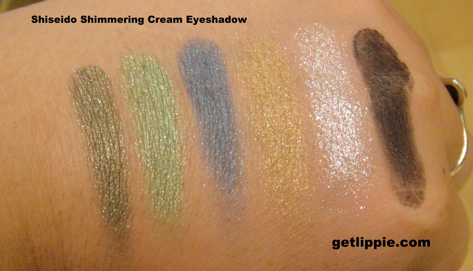 Shiseido Shimmering Cream Eye Colours - Get Lippie