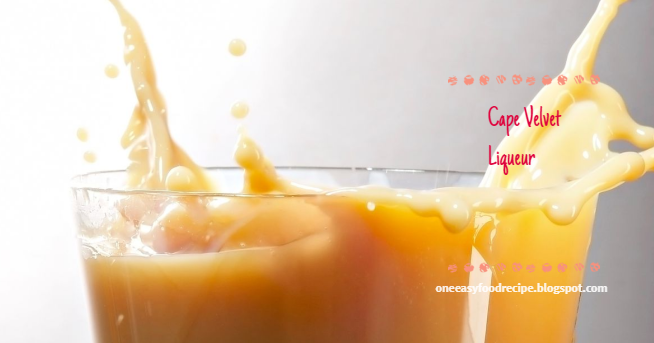 Cape Velvet Liqueur | one easy food recipe