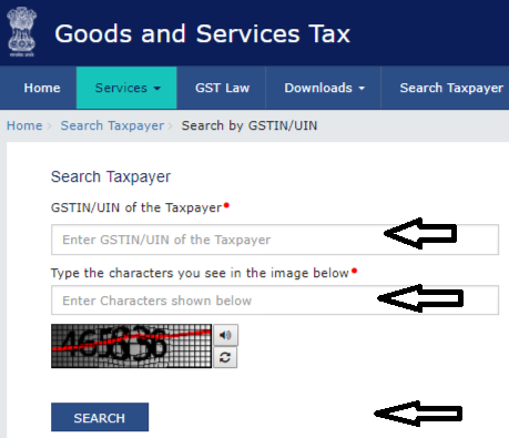 VERIFY GST NUMBER CHECK GST NUMBER WITH PAN | SIMPLE TAX INDIA