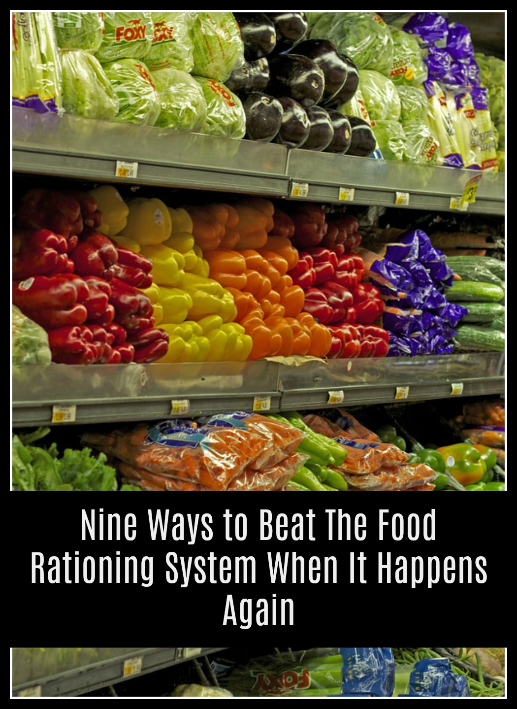 Nine Ways To Beat The Food Rationing System When It Happens Again nine-ways-to-beat-the-food-rationing-system-when-it-happens-again