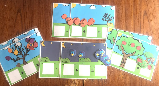 Messy, Beautiful, Fun: FREE Worksheet Wednesday: Fall Addition ...