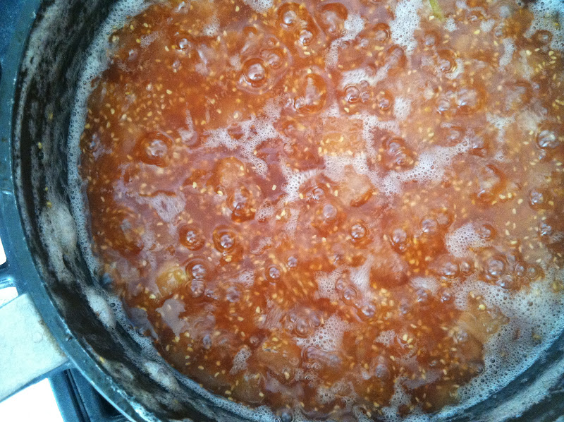 Tagan's Kitchen: Gloden Raspberry Jam