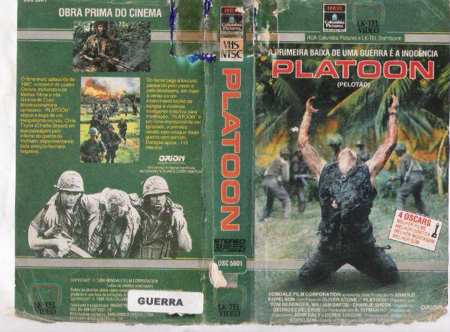 MÁS QUE CINE DE LOS OCHENTA: Platoon (1986, Oliver Stone) Platoon