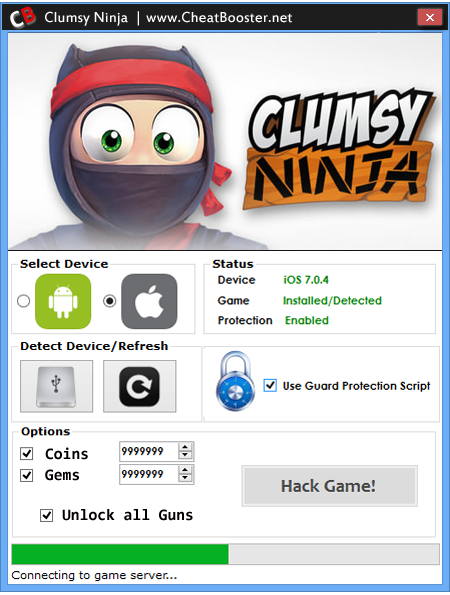 Clumsy Ninja Master Suit Level