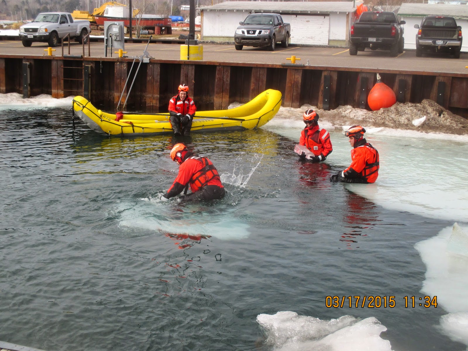 Art's Bayfield Almanac: THE COAST GUARD IS READY