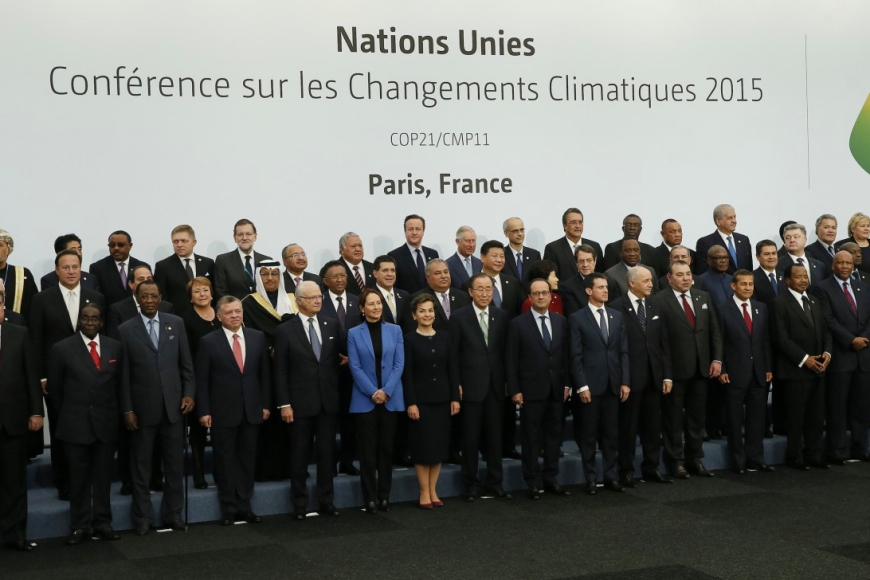 United Nations, Paris Agreement, 12 december 2015