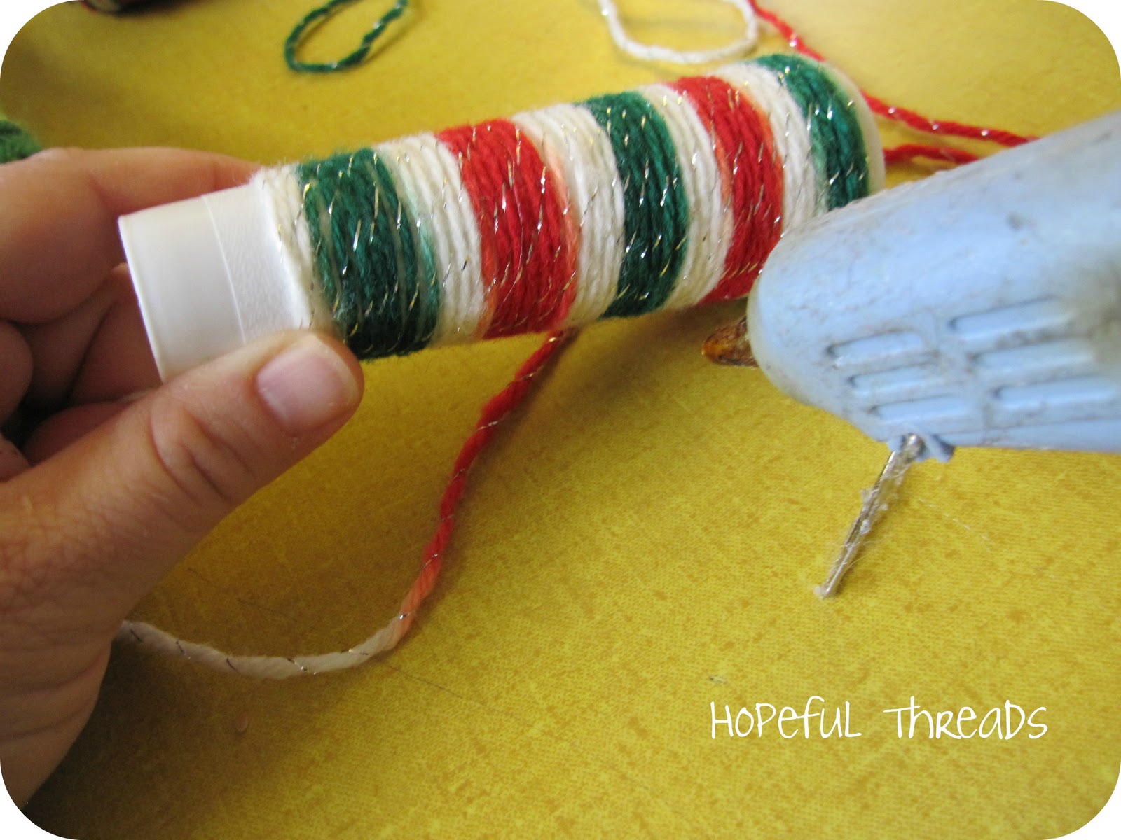 Hopeful Threads: Thread Cone Christmas Trees!