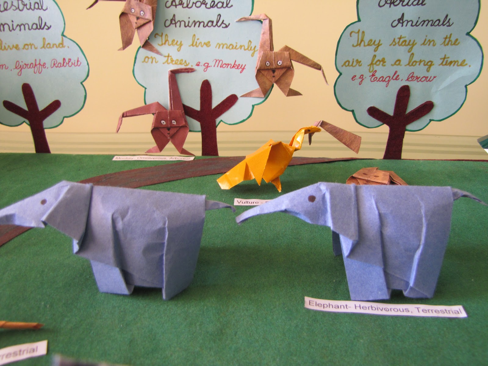 Origami Jungle Animals
