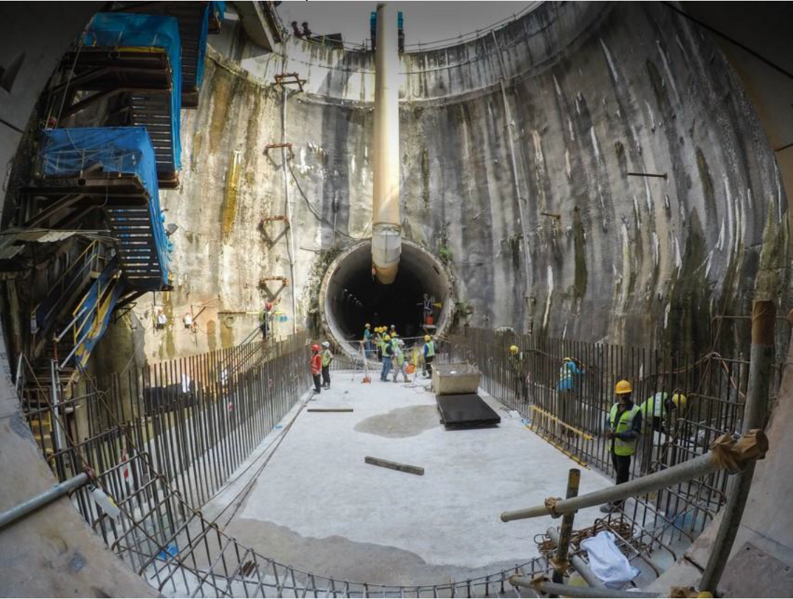 Thomson Line Construction: November Tunnel Progress