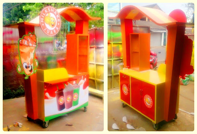 Milk Shake Drink carts - Food and Baverage carts Design idea
