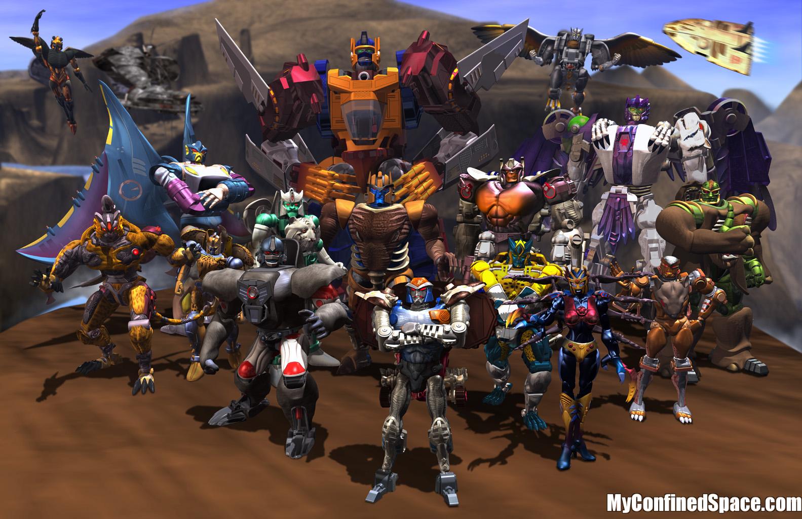 TRANSFORMERS MATRIX WALLPAPERS: Beast Wars varios 3D