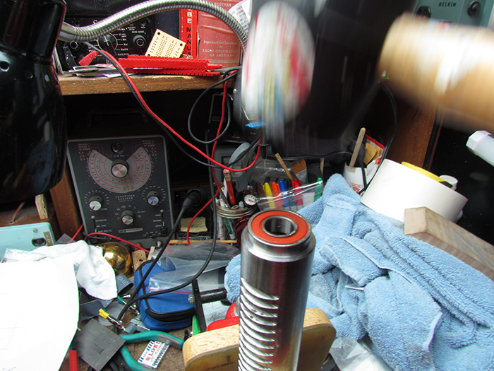 New Quill/Spindle Bearings and Quill Reassembly: Craftsman King-Seeley ...