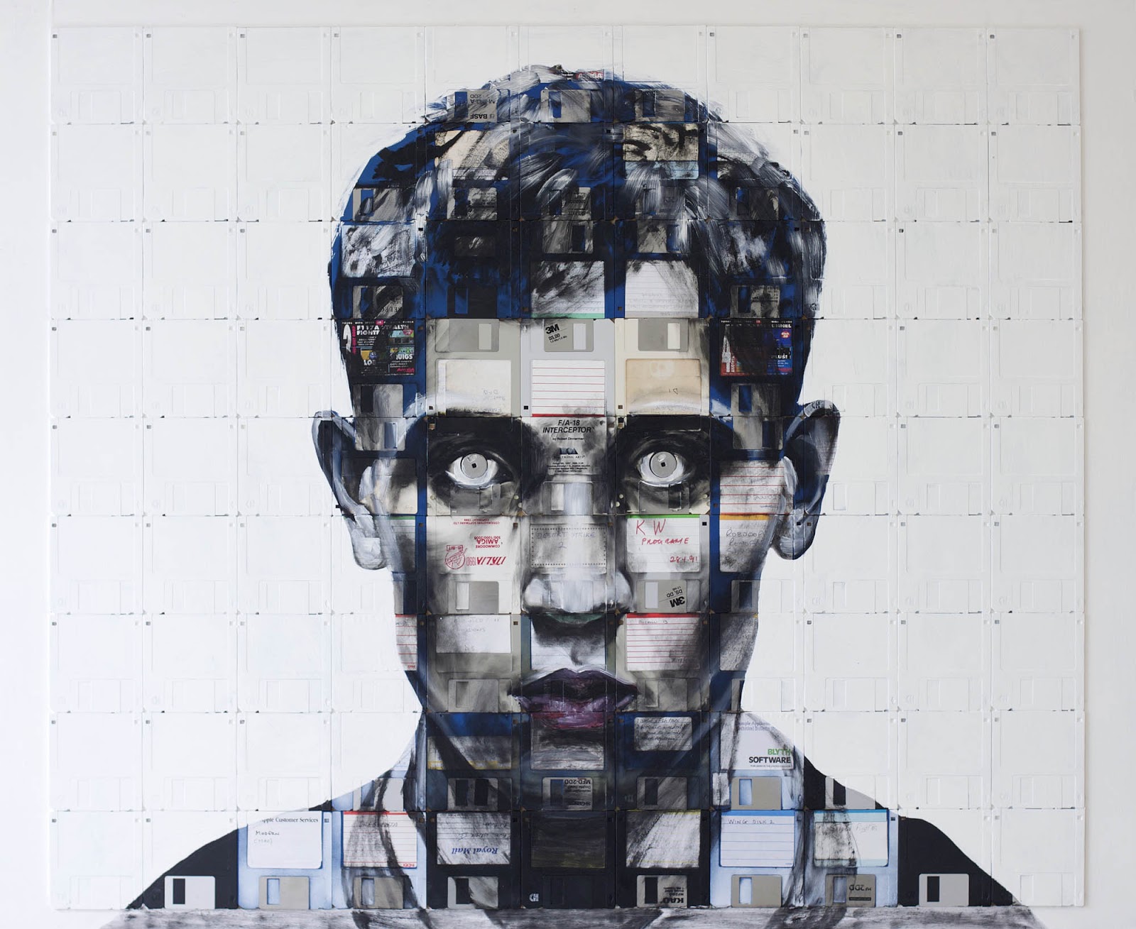 Floppy disk art by Nick Gentry - WallArt101