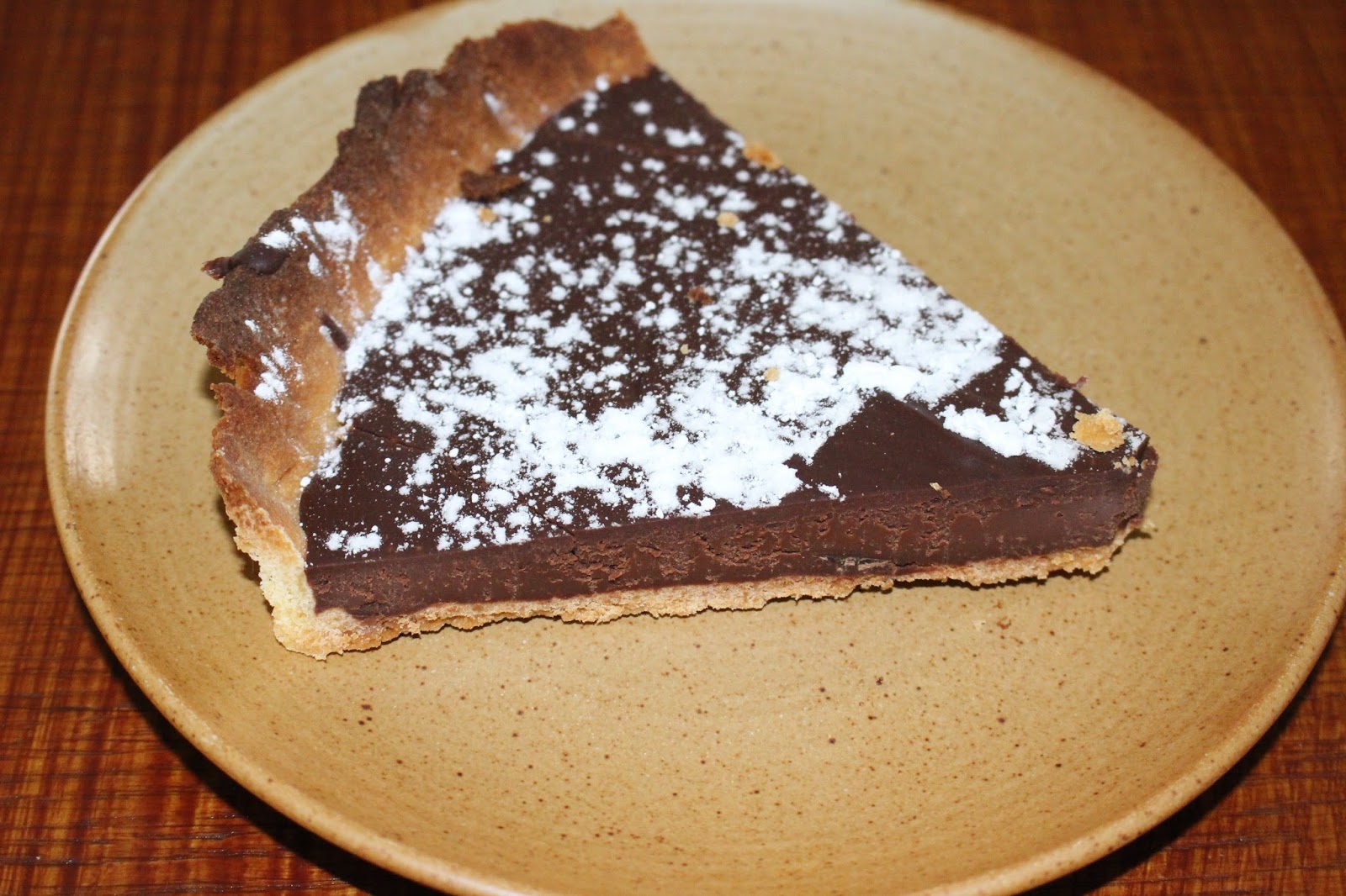 Délices d'une novice: Tarte au chocolat