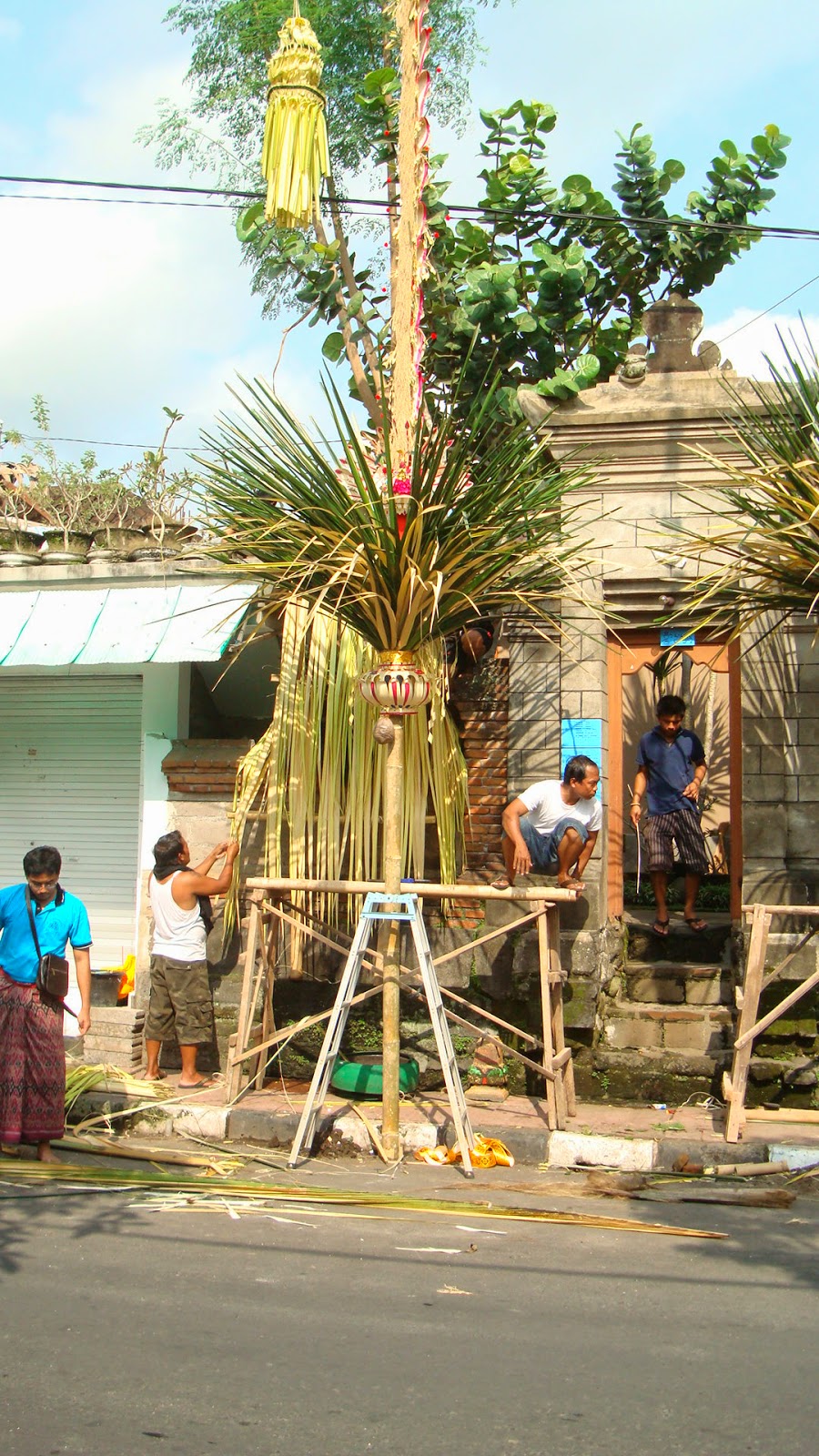 Bali Indonesia Holiday Travels: Penjor - Bali Secret Majesty Symbol of God