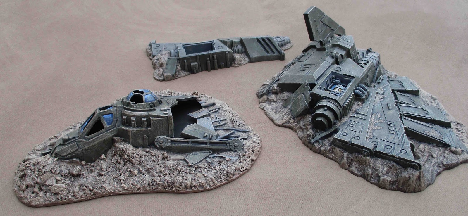 Tim's Miniature Wargaming Blog: Crashed Aquila Lander and Space Hulk ...