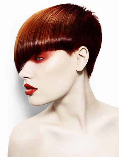 HAIR INK.: SHORT RED HAIR