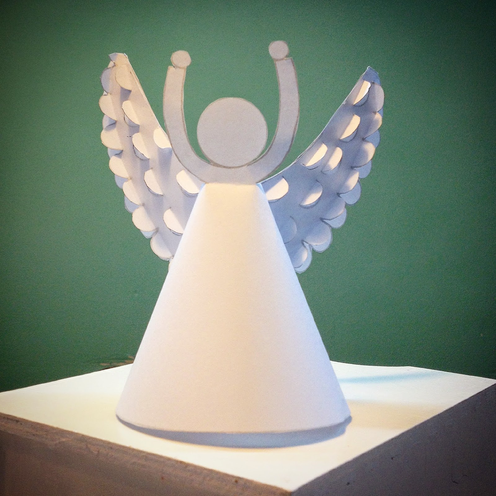 Wennepen [ f o t o ] grafische vormgeving: DIY kerstknutsel : kerstengel