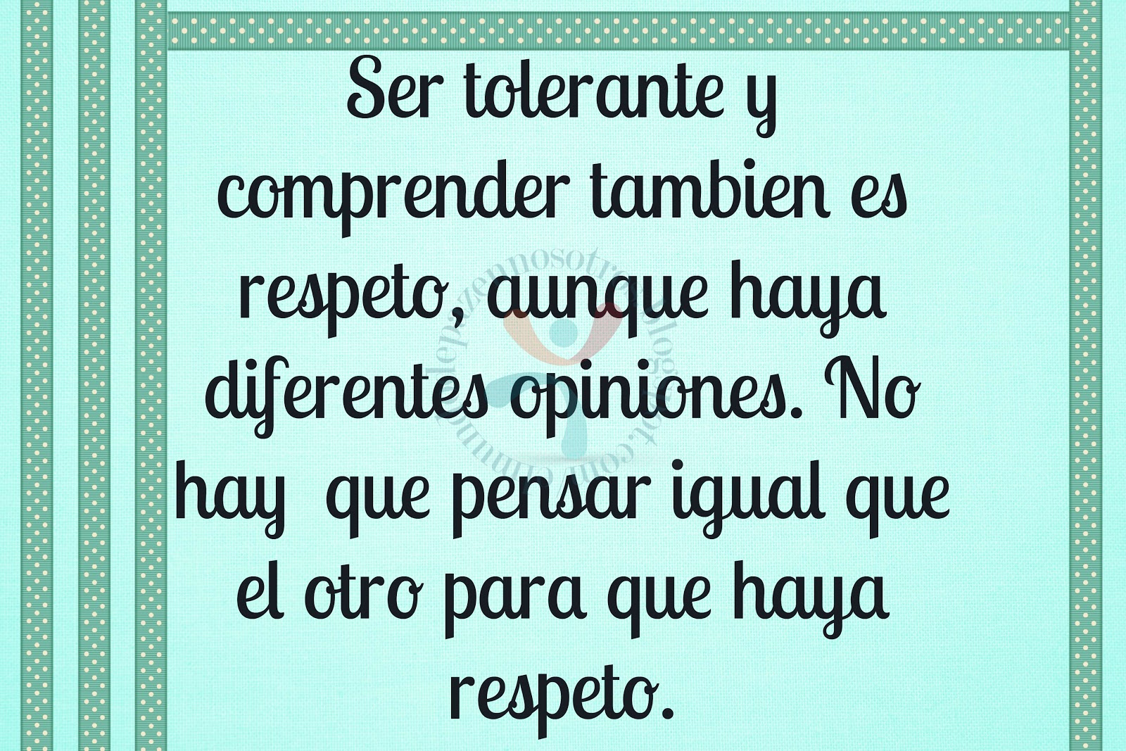 El mundo de paz en nosotros: Respeto::+5 Imágenes con Frases