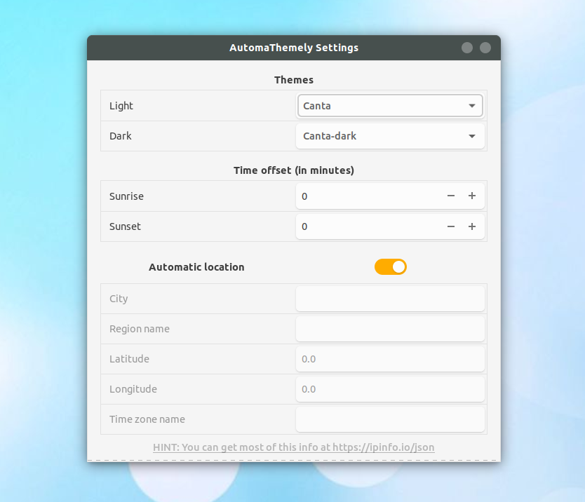 Automatically Switch To Light / Dark Themes Based On Sunrise And Sunset ...