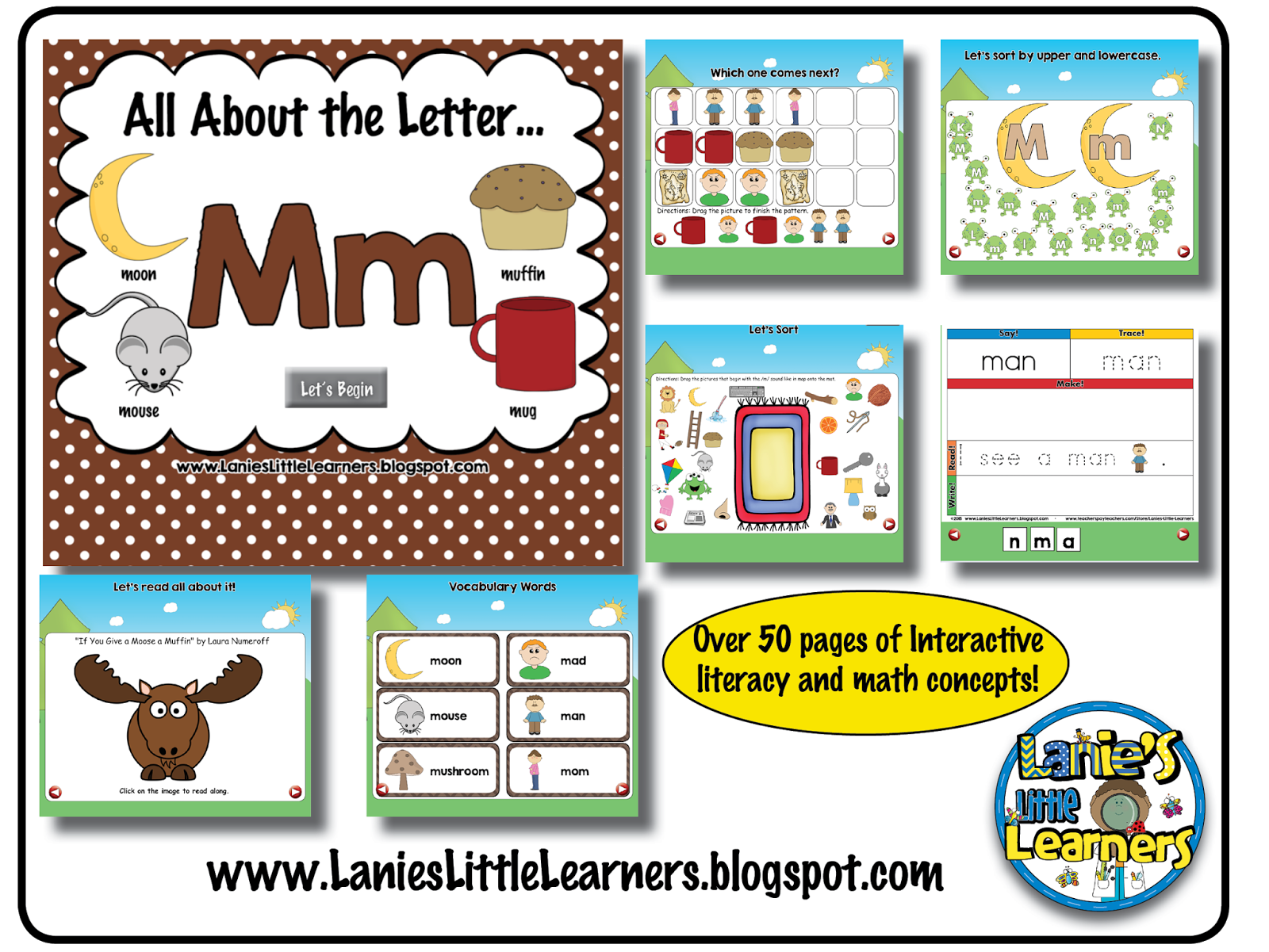 Lanie's Little Learners: All About the Letter Mm {Letter of the Week ...