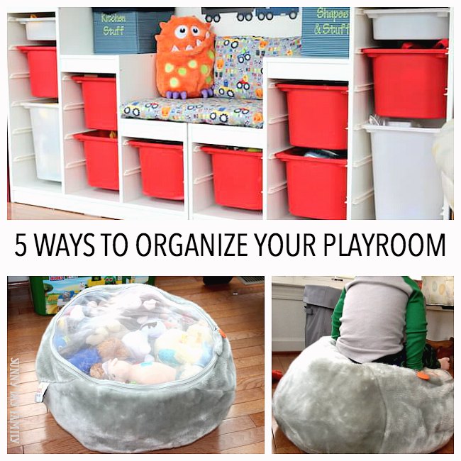 How to Organize a Playroom in 5 Easy Steps | Sunny Day Family