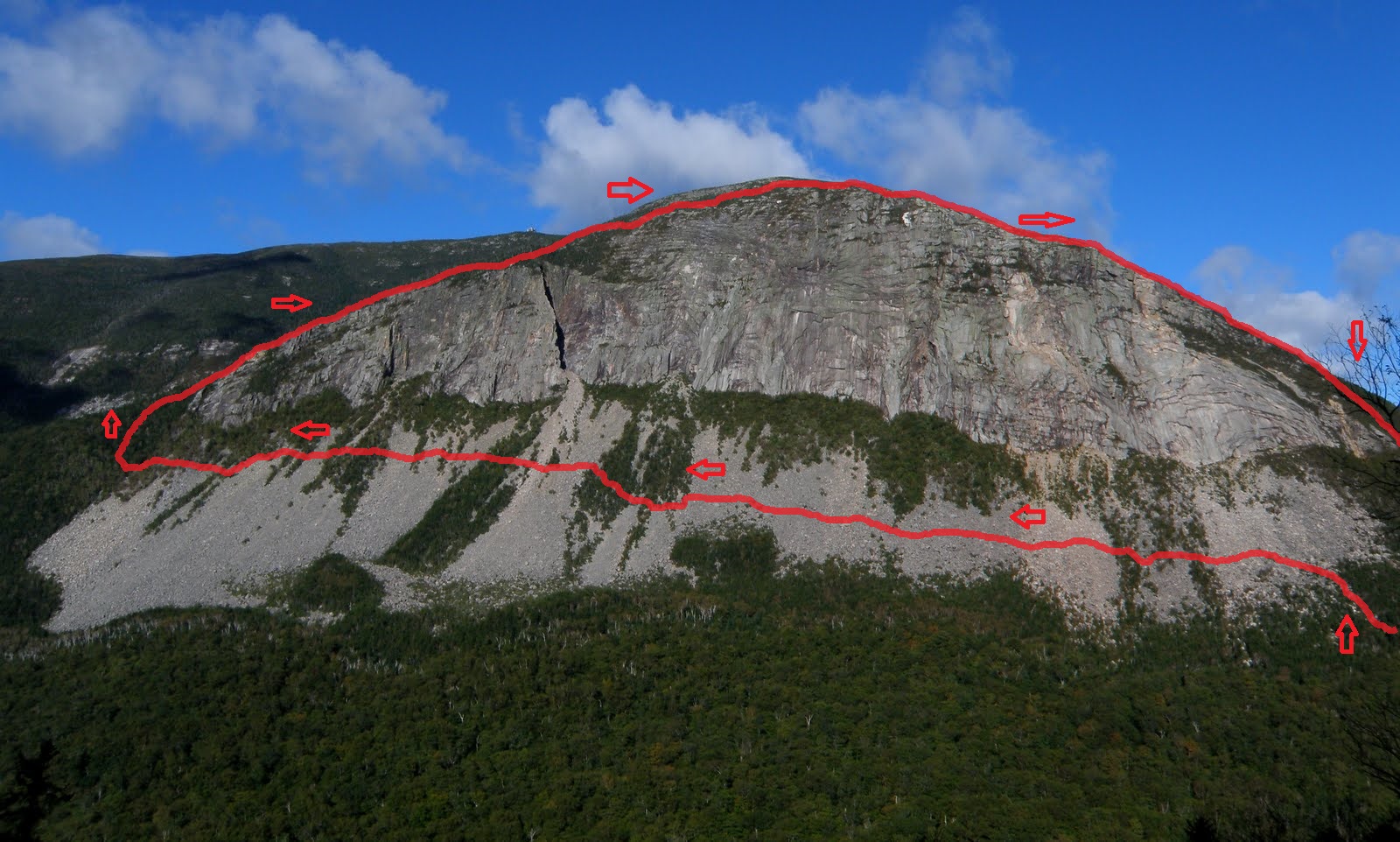 STOMPMACHINE: Cannon Cliffs Loop Bushwhack