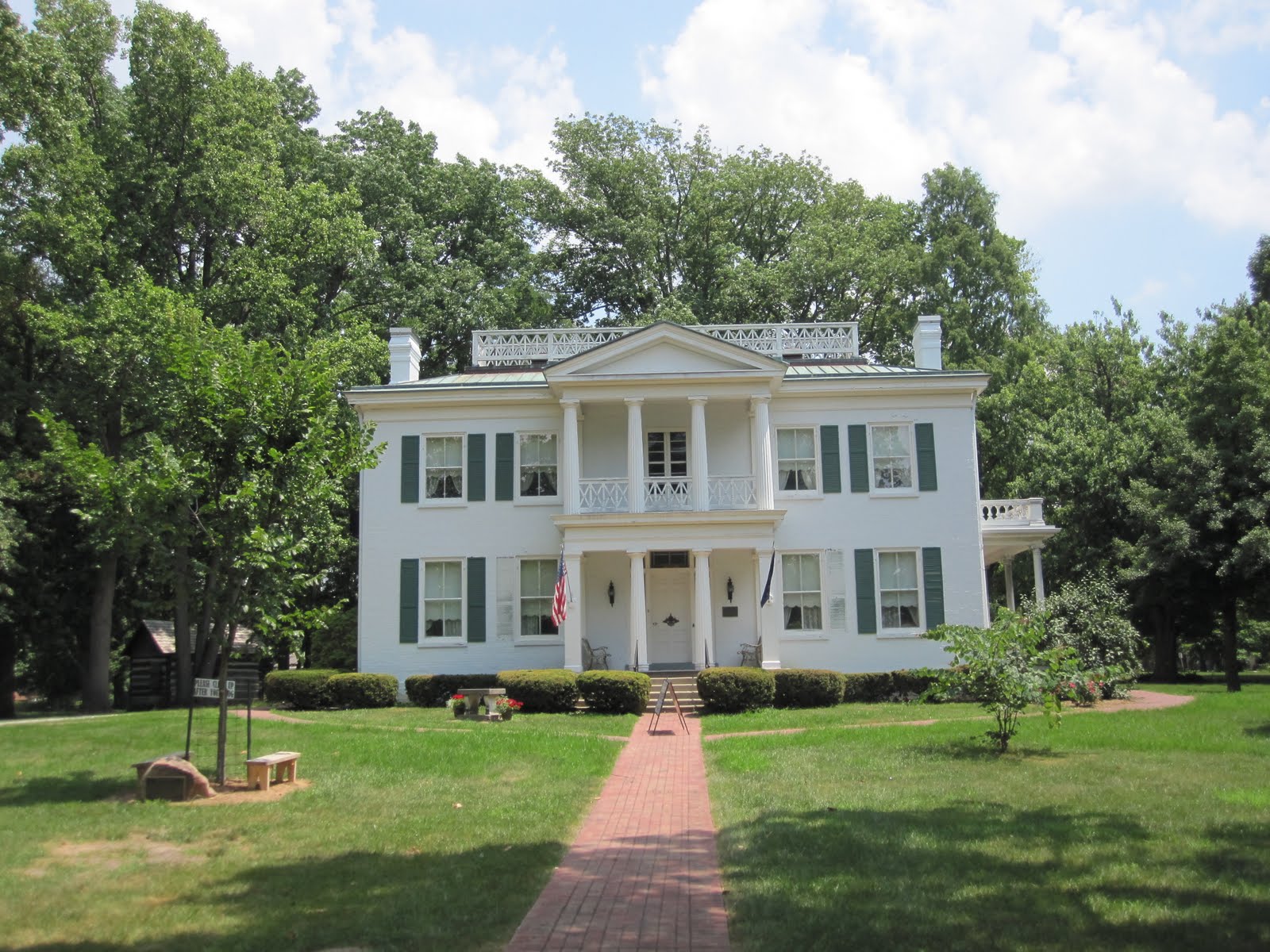 Discovering Indiana's Crossroads: Lane Place Antebellum Mansion
