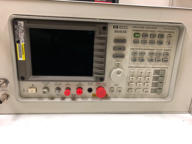 Refurbished and Calibrated HP 8563E Spectrum Analyzer - Panatron Inc.