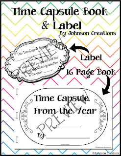 Johnson Creations: NEW Time Capsule Book and Label!