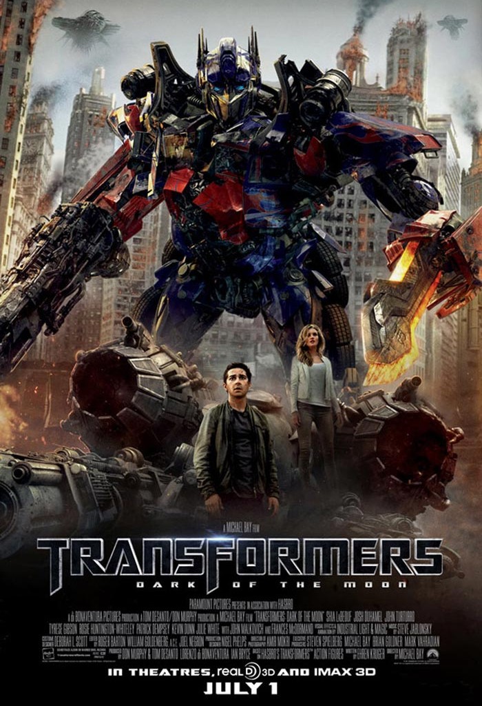 Gedren's Peak: Movie Review - Transformers 3: Dark of the Moon (2011)