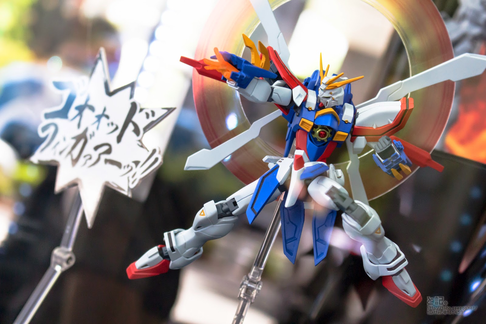 GUNDAM GUY: Robot Damashii God Gundam - On Display @ Tamashii Nations ...