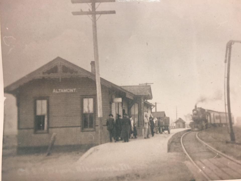 Towns and Nature: Altamont, IL: Railroad Hub: CSX/PRR+UP/C&EI+Aban/B&O ...