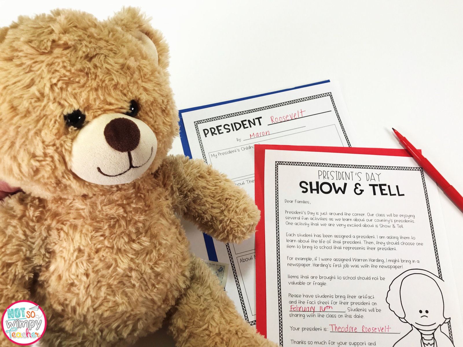 President’s Day Activities for the Classroom - Not So Wimpy Teacher